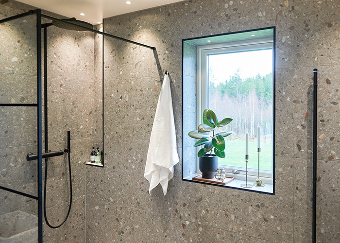 Badrum med klinker Åstol | Bohman & son